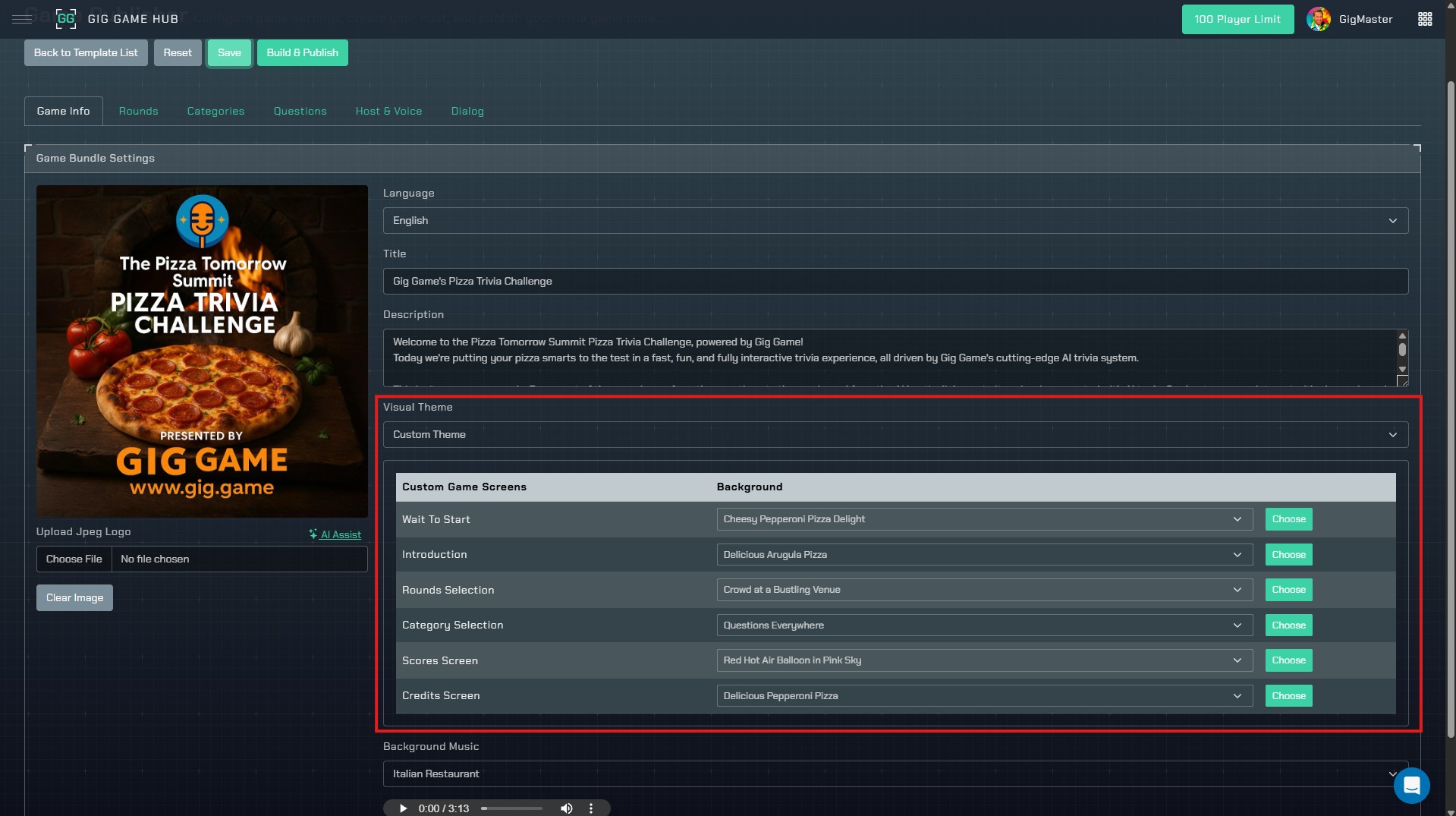 Build Your Own Trivia Show: Custom Themes Are Now Live | Gig Game
